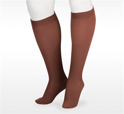 Juzo 15 20mmhg Medium Support Chocolate Size I Closed Toe For Men And