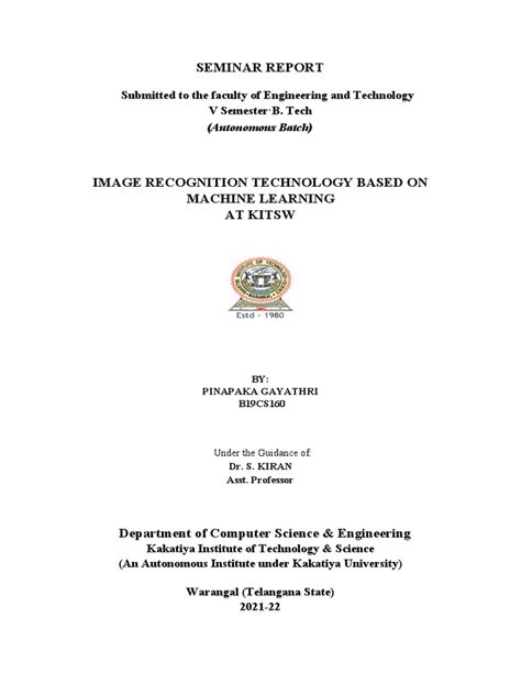 Gayathri Report Pdf Systems Science Computational Neuroscience