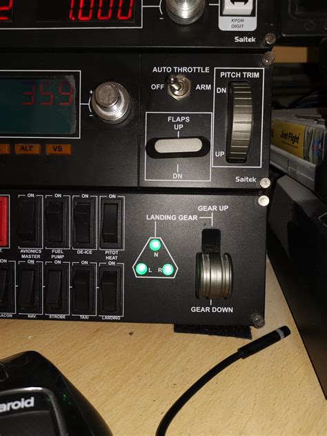Msfs 2020 Programming Saitek Switch Panel Landing Gear Lever Fsuipc7 Msfs The Simflight