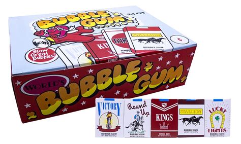 Bubble Gum Cigarettes 9oz Pack Or 24 Count Box — B A Sweetie Candy Store
