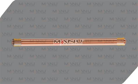 Copper Bonded Threaded Earthing Rod Supplier And Exporter
