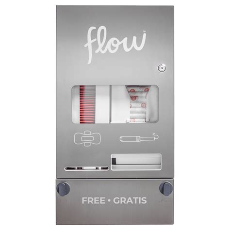 Aunt Flow Coin Free Silver Sanitary Napkin And Tampon Dispenser
