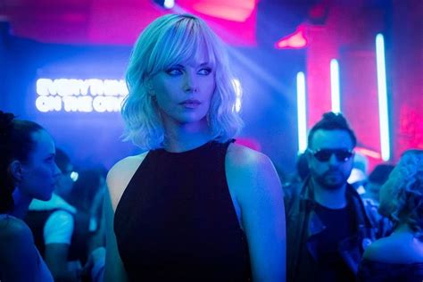 Charlize Theron In Atomic Blonde Blonde Movie Atomic Blonde