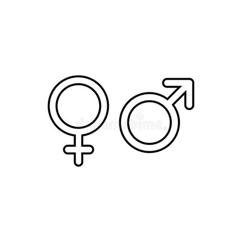 Sex Icon And Simple Flat Symbol For Websitemobilelogoappui Stock Vector Illustration Of
