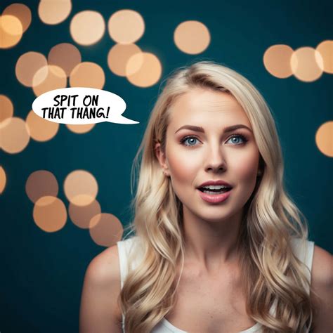 Download Surprised Blonde Woman Comic Caption Wallpaper