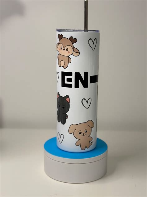20 Oz Enhypen Skinny Tumbler Enhypen Cup Enhypen Merch Jungwon