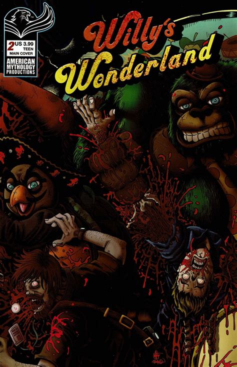 Willys Wonderland Prequel 2 Vf American Mythology Comic Book