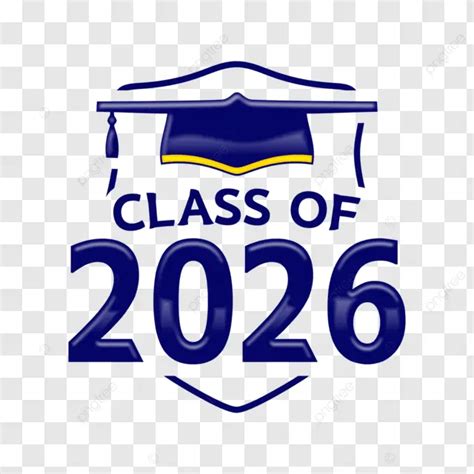 Vector Del Logotipo De Graduación 2026 Png Dibujos Graduación 2026 Clase De 2026 Clase De