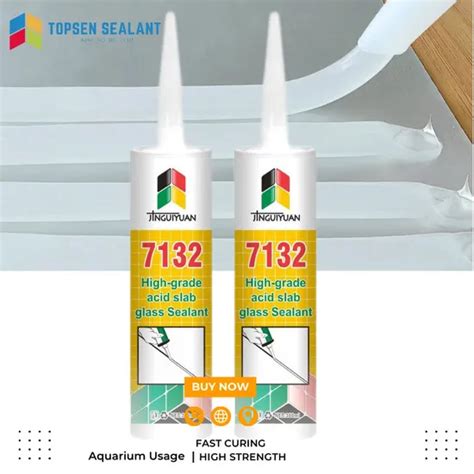 Solvent Free High Performance Aquarium Acetoxy Cure Silicone Sealant