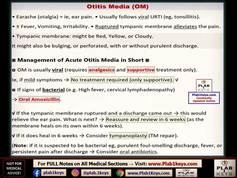 Plab 1 Keys • Exam Oriented Notes High Yield Coloured