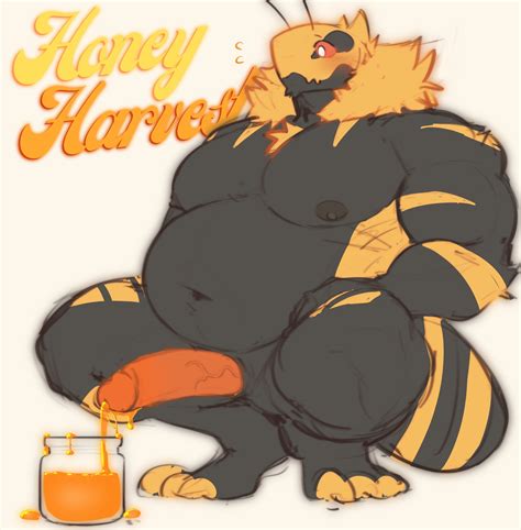 Rule 34 Anthro Arthropod Bee Belly Biceps Big Penis Bodily Fluids