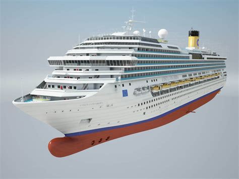 Costa Concordia Cruise Ship 3d Model By Squir