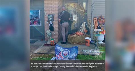 Vanderburgh County Sheriffs Department Perform Compliance Checks On Sex Offenders News