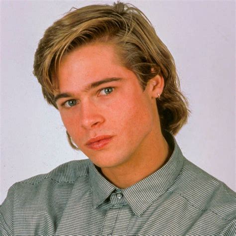 Brad Pitt Hair Young