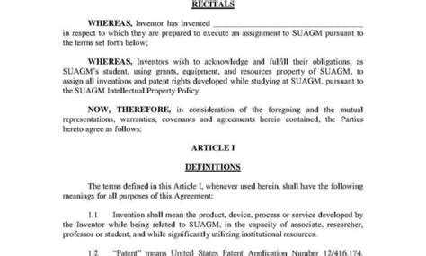 Templates Trademark Assignment Agreement Templates Hunter Throughout Intellectual Property