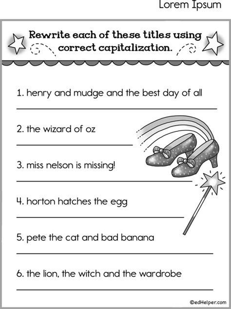 Mastering The Art Of Title Capitalization Workbook 2