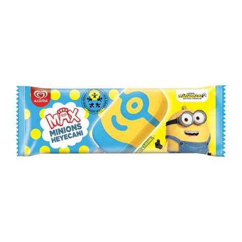 Algida Max Minions Muz 87 Ml Algida Markalar Mopaş Online Supermarket