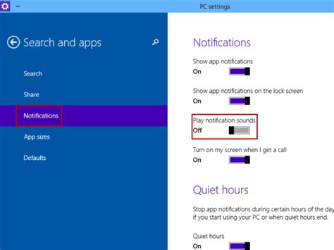 How To Turn Off Notification Sounds On Windows