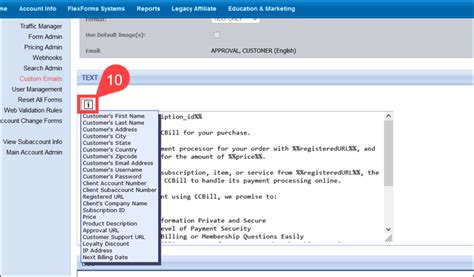 How To Customize Consumer Upgrade Emails Ccbill Doc