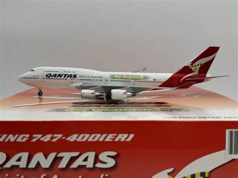 Jc Wings 1200 Qantas Boeing 747 400 Vh Oei Go Wallabies Xx20048 Eur