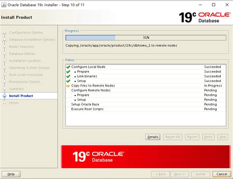 Oracle19c Rac Grid安装报错的快速处理libasmclntsh19ohso Libasmperl19ohso Client