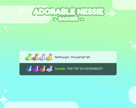 Apex Legends Nessie Badge Pack 8x Apex Subbit Badges For Twitch And Discord Badge Pack