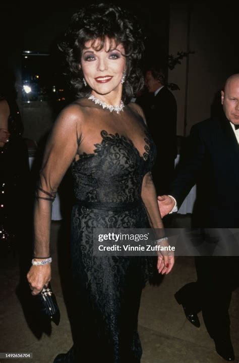 Joan Collins Attends An Event United States Circa 1980s News Photo