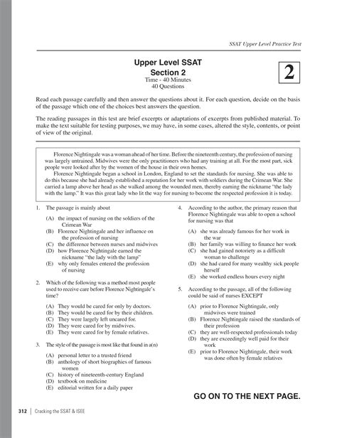 Extended Ebook Content For Cracking The Ssat And Isee 2016 Edition Upper Level Ssat Practice Test