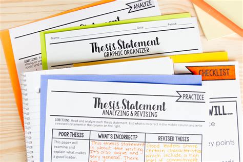 5 Tips For Teaching Thesis Statement Writing Teaching How To Write A