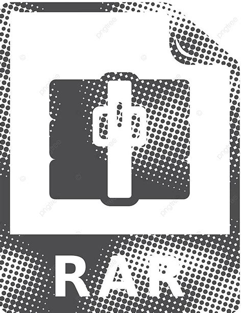 Halftone Icon Compressed File Format Software Information Connection Vector Software