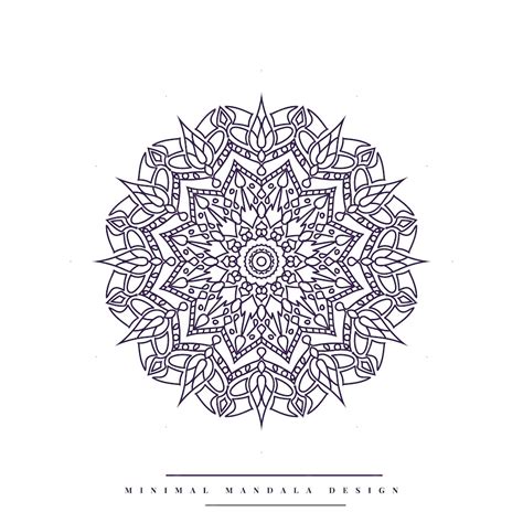 Premium Vector Arabesque Mandala Coloring Page With Natureinspired