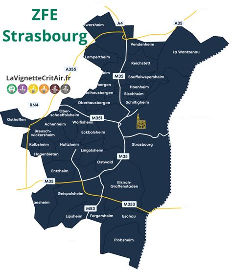 Zone Zfe Strasbourg 2024 Carte Dérogations Pass Surprime Critair