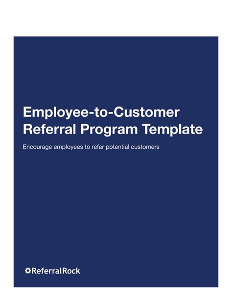 Employee Referral Program Templates [free Downloads]