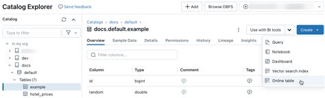 Databricks online tables (legacy) - Azure Databricks | Microsoft Learn