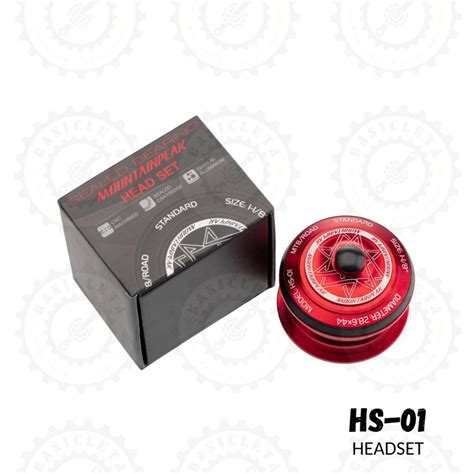 Moubtainpeak Headset Mtb 44mm×2 Alloy Non Tapered Sealed Bearing