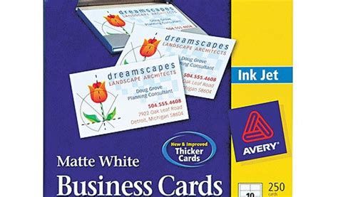 Avery Com Templates 8371 Business Cards Avery 8371 Perforated Inkjet