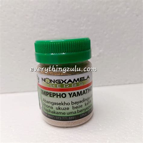 Impepho Yamathongo Everythingzulu