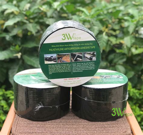 Polyethylene Anticorrosion Adhesive Tape Code 3wtape Bt 20a 3w