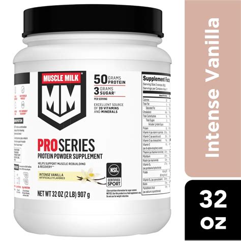 Muscle Milk® Pro Series Intense Vanilla Protein Powder 32 Oz Ralphs