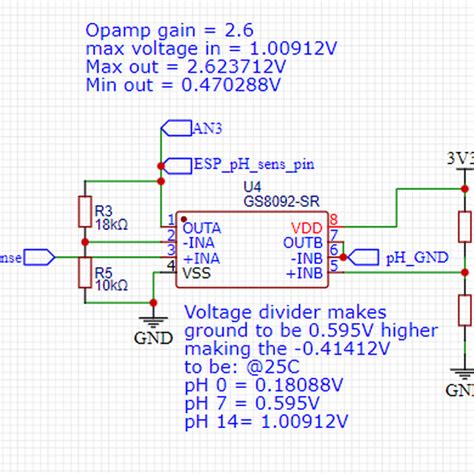 Ultra Low Cost Ph Amplifier Circuit For 33v Mcus