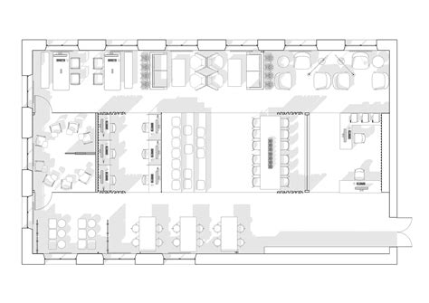 Pin By Liu Hu On 办公空间 Coworking Coworking Space Design Cafe Plan