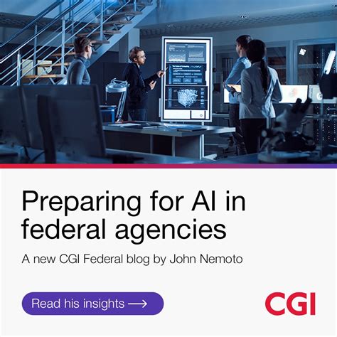 Cgi On Linkedin Wearecgi Cgiusfederal Artificialintelligence Ai