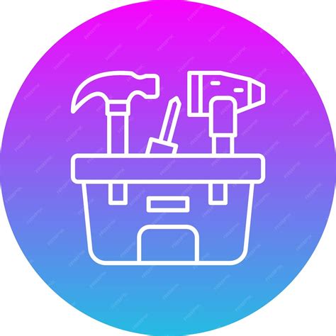 Premium Vector Toolbox Icon