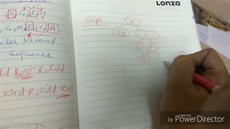 Construction Of Binary Tree Using Inorder And Postorder Traversal Lecture69 Youtube