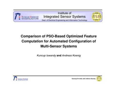 Ppt Integrated Sensor Systems Dept Of Electrical Engineering And