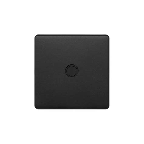 Soho Lighting Matt Black 20 Amp Screwless Flex Outlet Plate Elesi