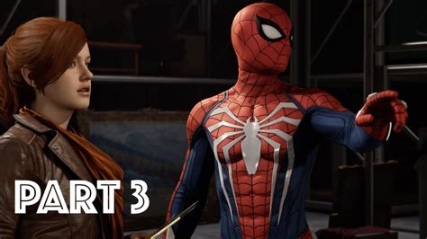 Marvels Spider Man Walkthrough Gameplay Part 3 Mary Jane Ps4 Pro