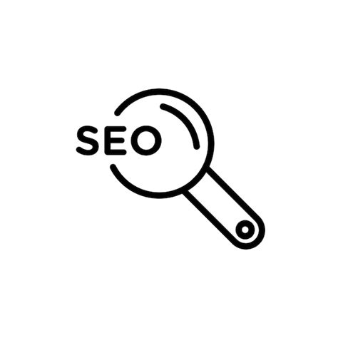 Premium Vector Search Engine Optimization Icon