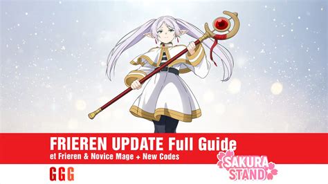 Sakura Stand Frieren Update Full Guide New Code