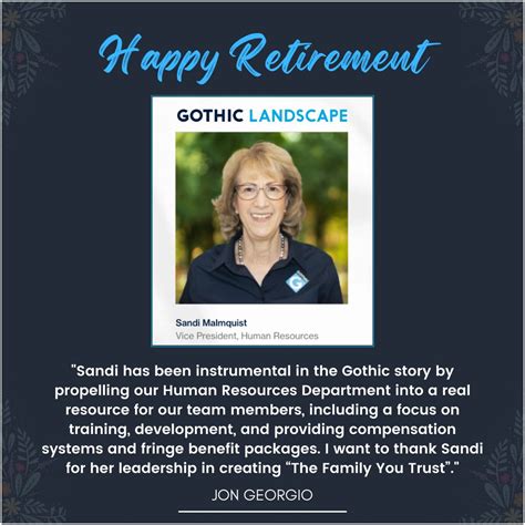 Happyretirement Humanresources Gothiclandscape Gothic Landscape
